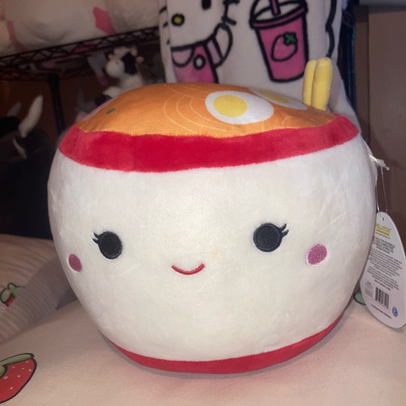 Squishmallows | Toys | Raisy The Ramen Squishmallow Plush Kellytoy 8 ...